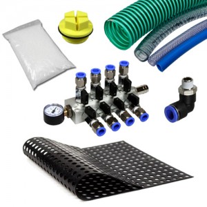 CNC accessories for vacuum tables, vacuum pads, connectors and hose ...