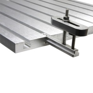 T-slot extensions for cnc vacuum clamping large work pieces - CNC Clamping