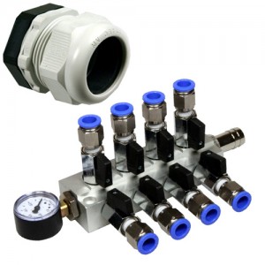Vacuum manifold for cnc milling - CNC Clamping