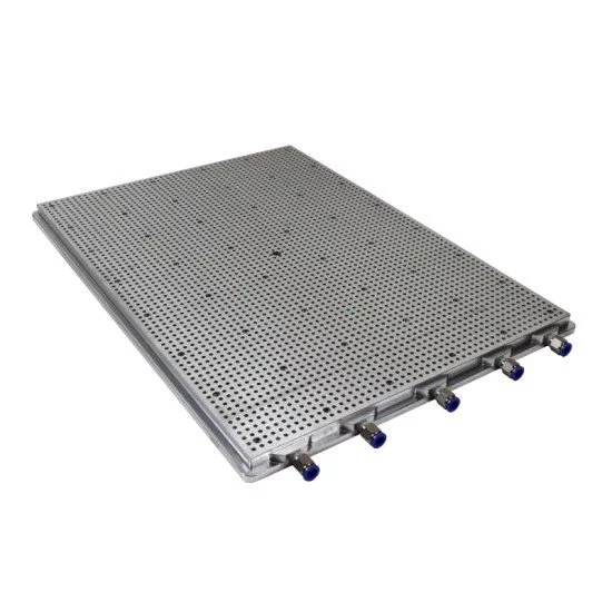 Vacuum table 7050 GAL for CNC metal working - CNC Clamping
